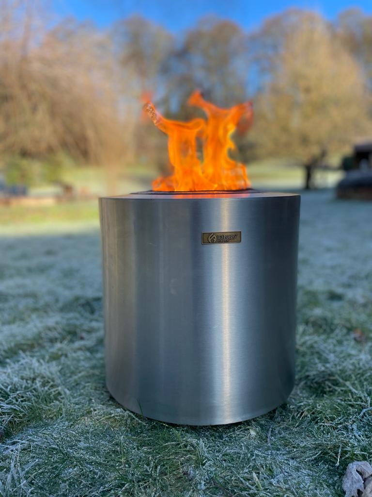 Steel Drum Fire Pit 2