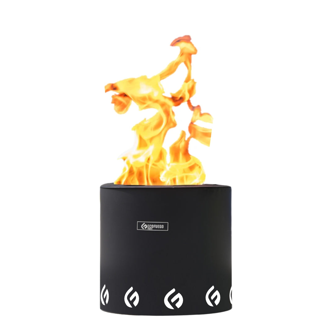 El Campo Fire Pit - Black | Odourless & Portable - Eco Fuego